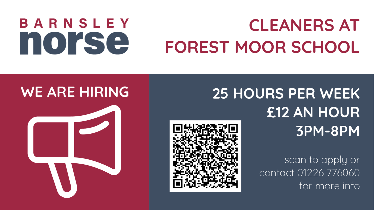 Work For Us – Forest Moor School